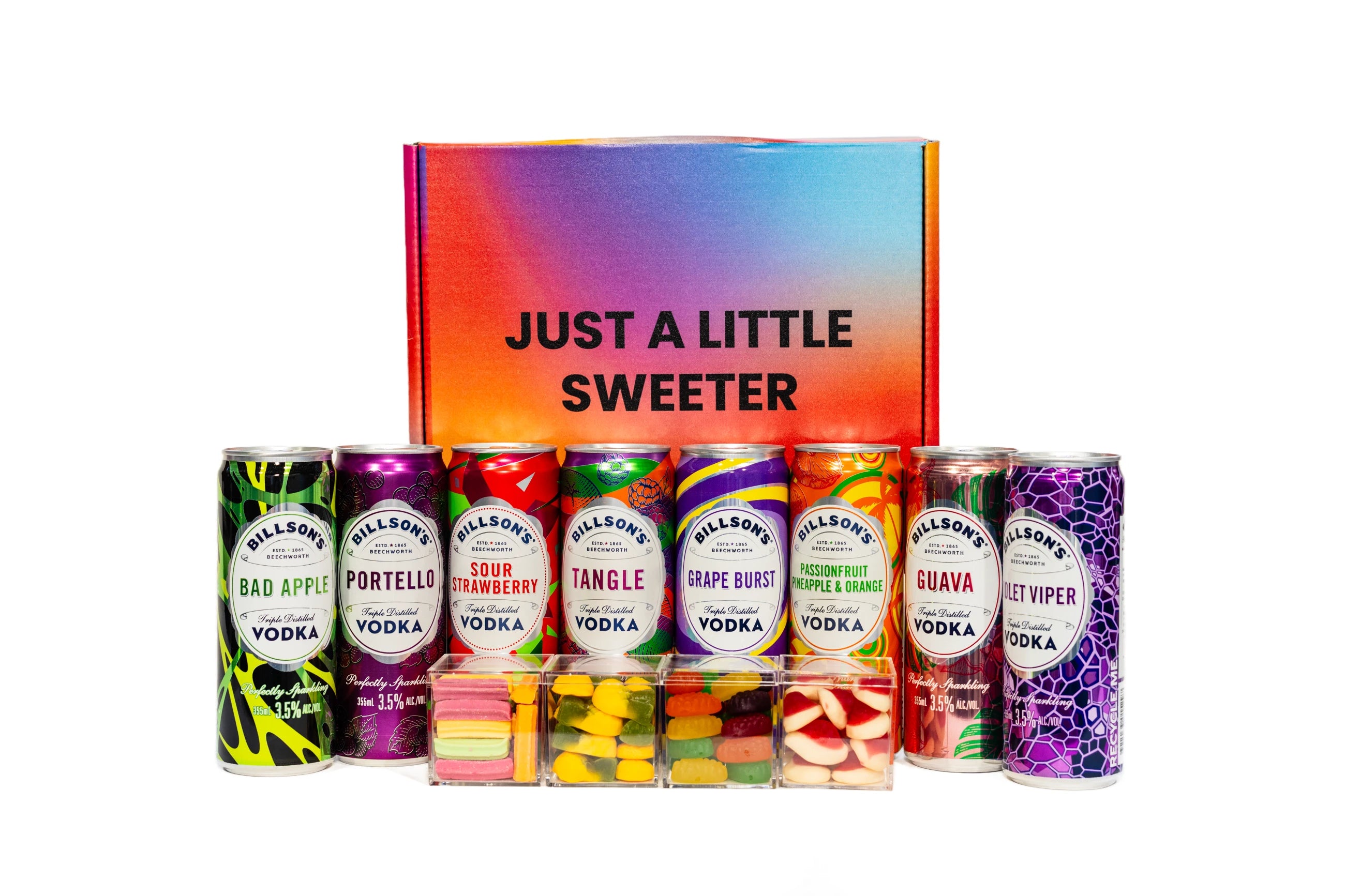 BILLSON’S WEEKENDER ALCOHOL HAMPER – Just a Little Sweeter